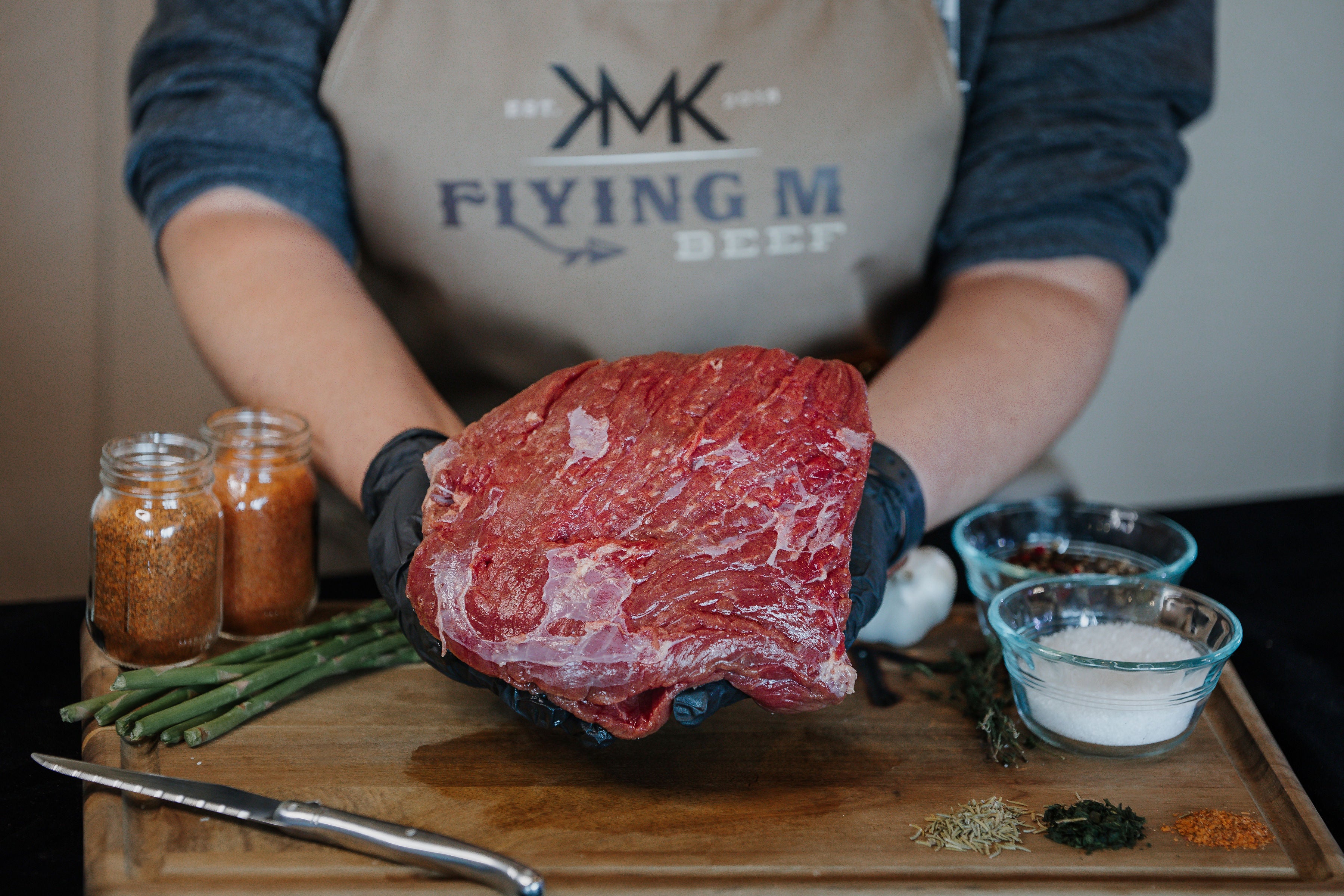 Caps and Shirts – Flying M Beef