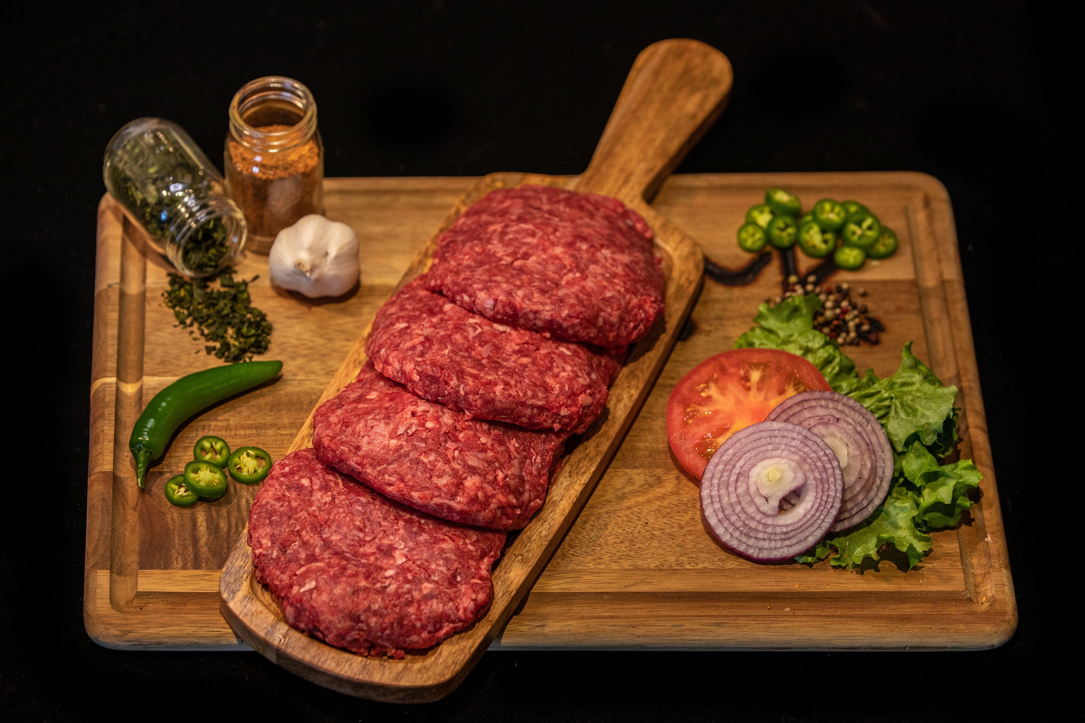 Ground Beef Patties – Flying M Beef