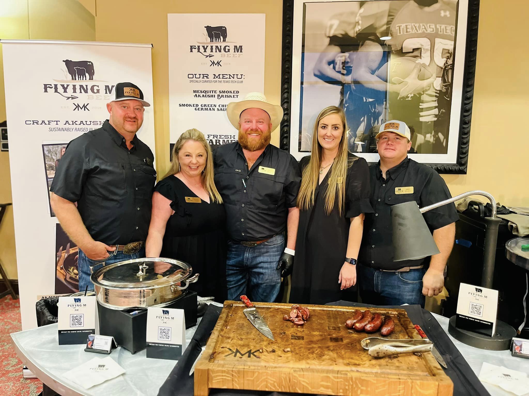 Flying M Beef Featured During "Celebrate Ag" Game Day at Texas Tech